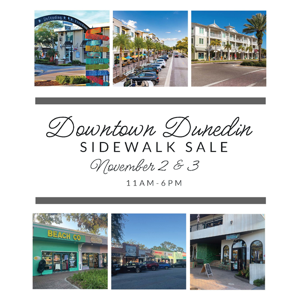 Downtown Dunedin Sidewalk Sale - City of Dunedin, FL